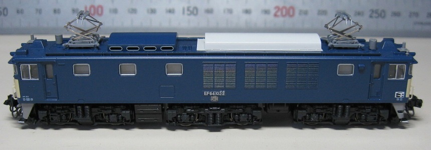 JR東日本EF64型1000番台電気機関車1032号機双頭連結器改造後 JR東日本EF64型1000番台電気機関車1032号機双頭連結器改造後